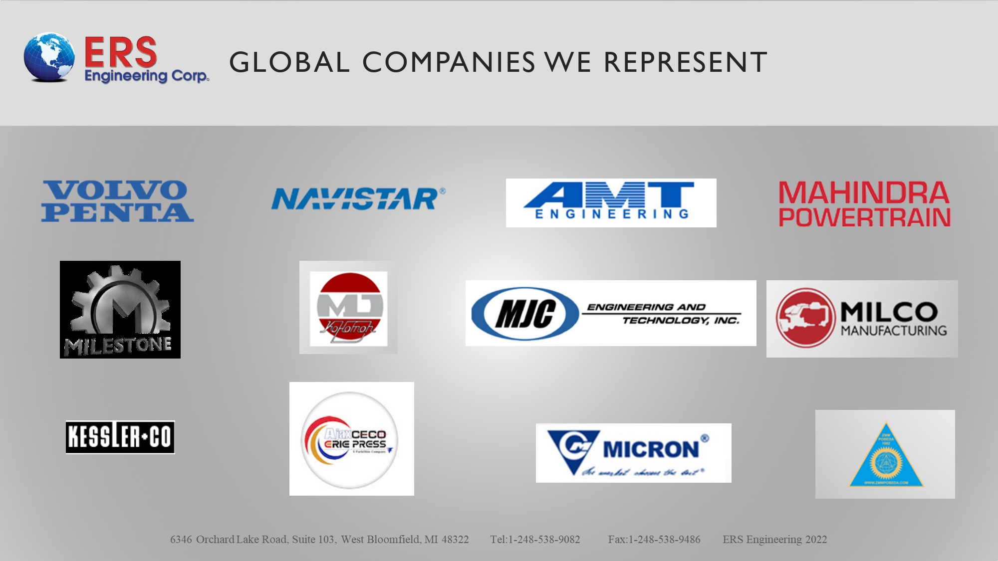 Manufacturing Representation